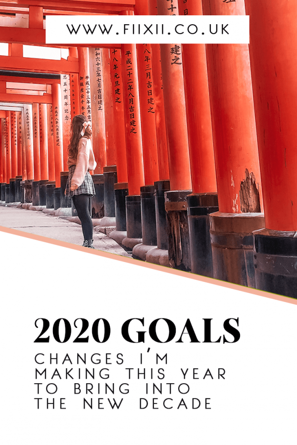 2020 goals - new year, new decade, new mindset - Fiixii